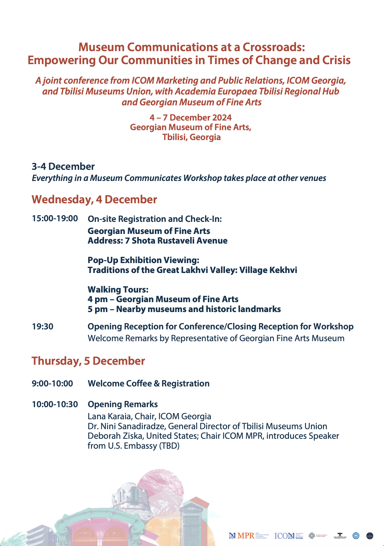 Museum Communications at a Crossroads | Conference Program - ICOM COMMS ...